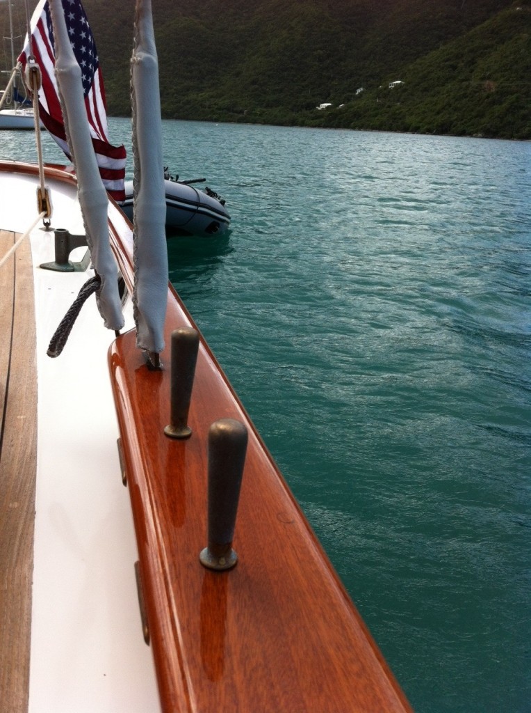 Belay Pins at the Mizzen - Dorade